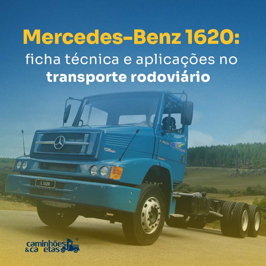 Mercedes-Benz 1620: ficha técnica e aplicações no transporte rodoviário